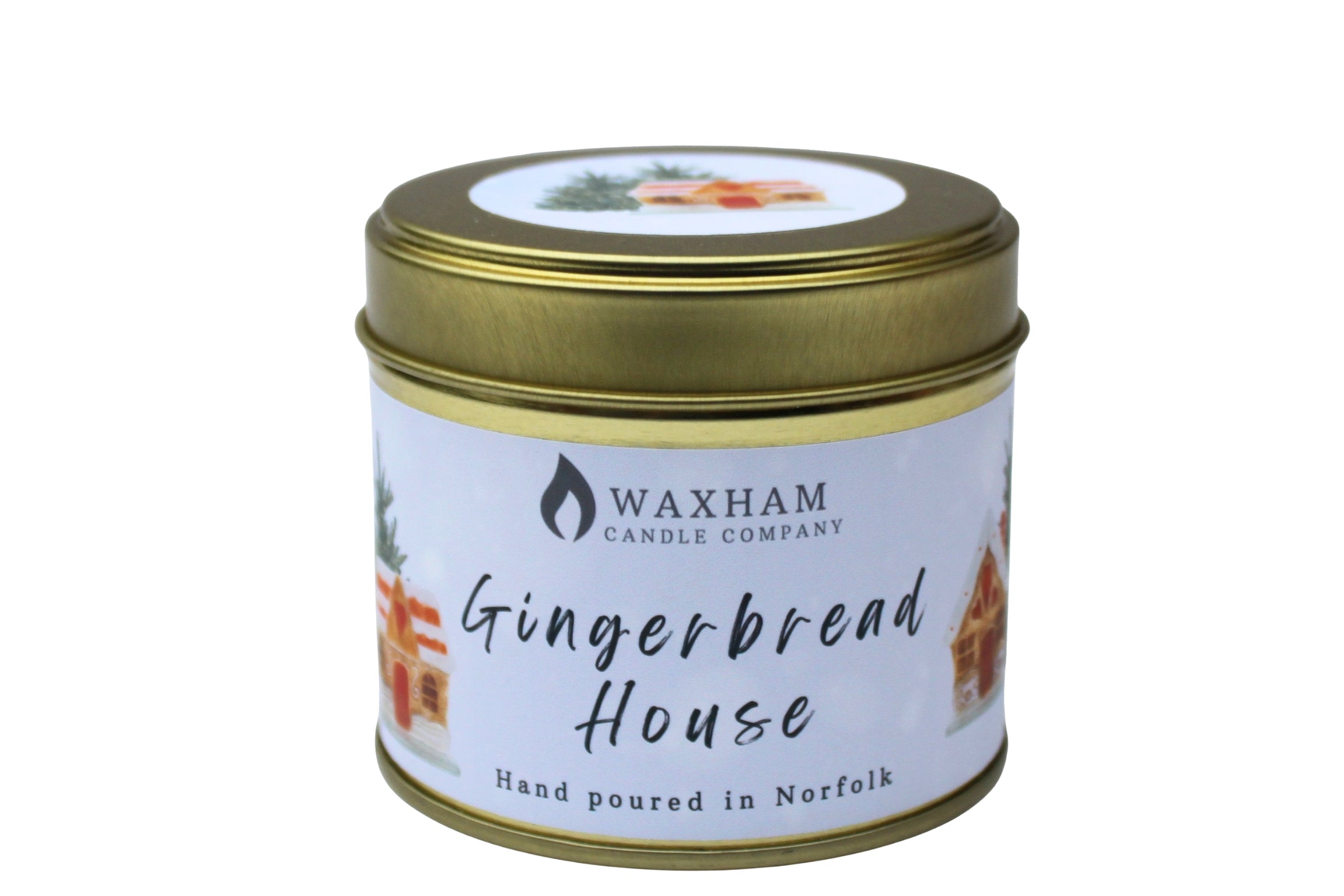 Gingerbread House Candle | Christmas Soy Wax | Handmade UK Gift – The ...